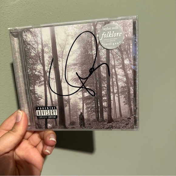 Taylor Swift | Media | Taylor Swift Signed Folklore Cd Sealed | Poshmark